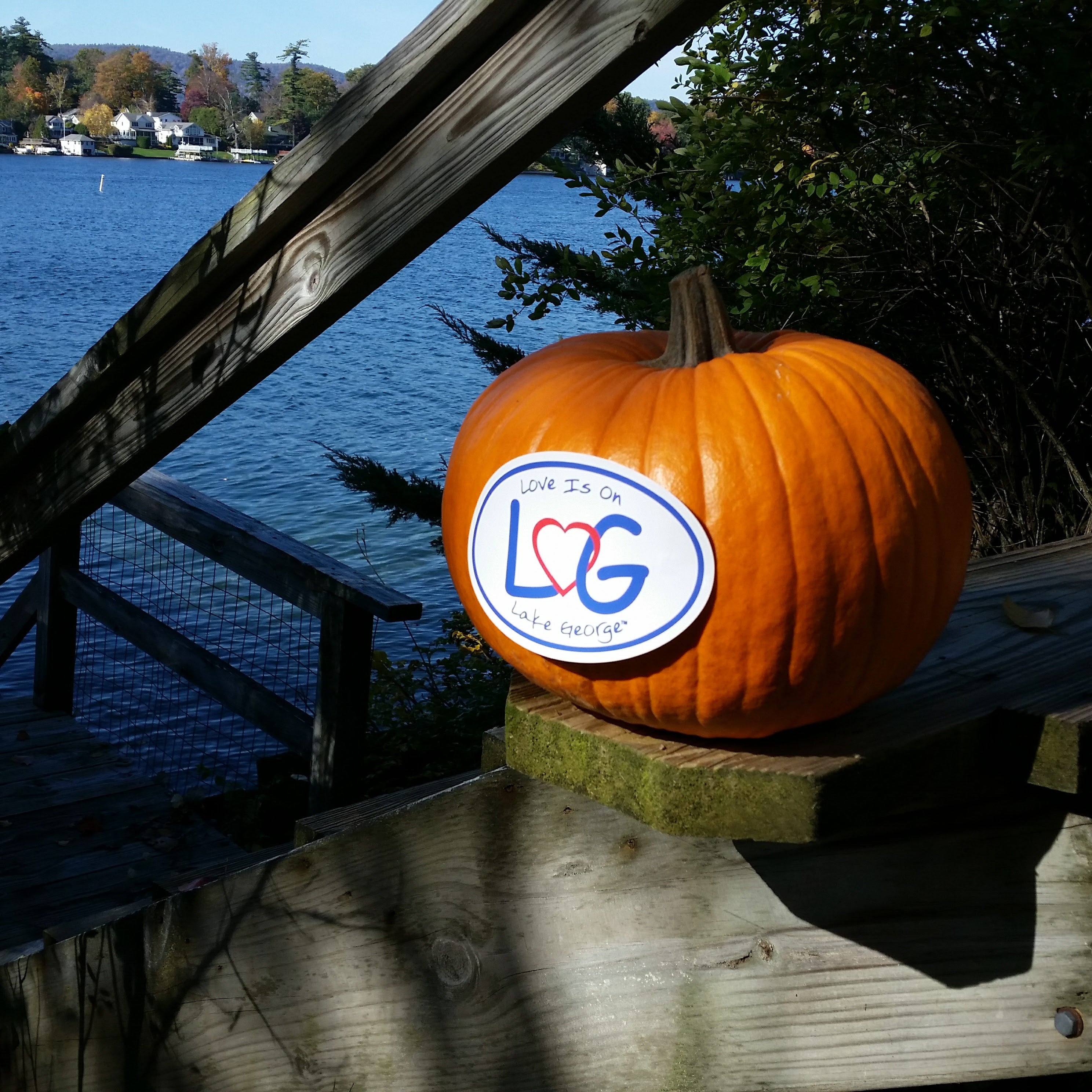 Lake George Decal – Love is in New York